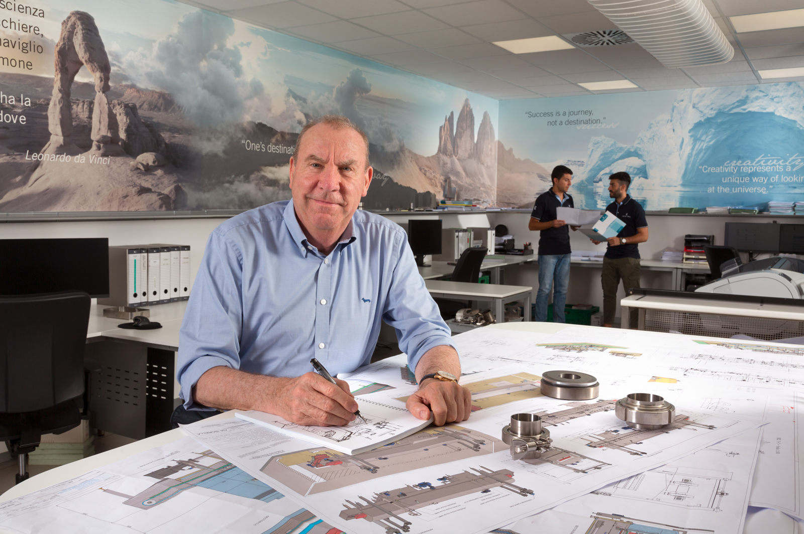 Il cielo sopra San Marco | “Quello dell’imprenditore è un mestiere ...